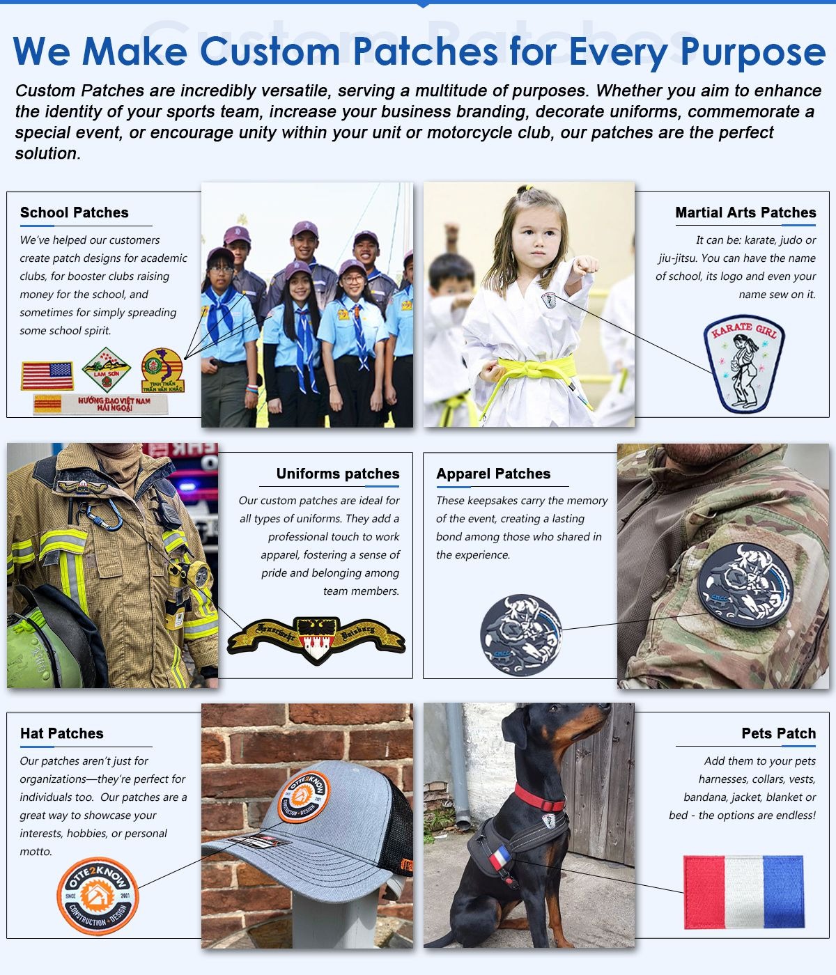 Custom 3D PVC Rubber Patch with Detailed Embossing for Uniform Branding ...